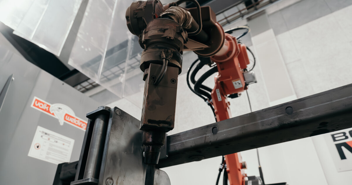 Hohe Schweißqualität: Schweißroboter ist ein Game Changer für BC Maskiner